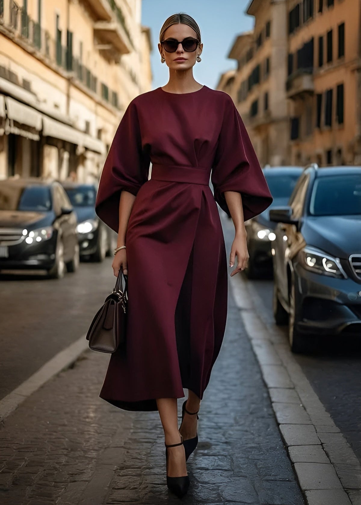 Victoria – Das eleganteste Kleid mit Ärmeln – CAAY